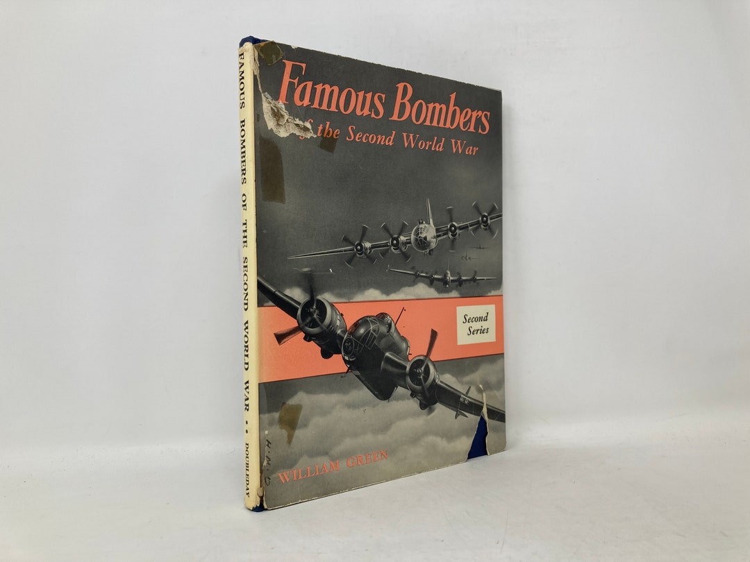 Famous Bombers of the Second World War, Vol. 2 by William Green HC First 1st Very Good Hardcover ...