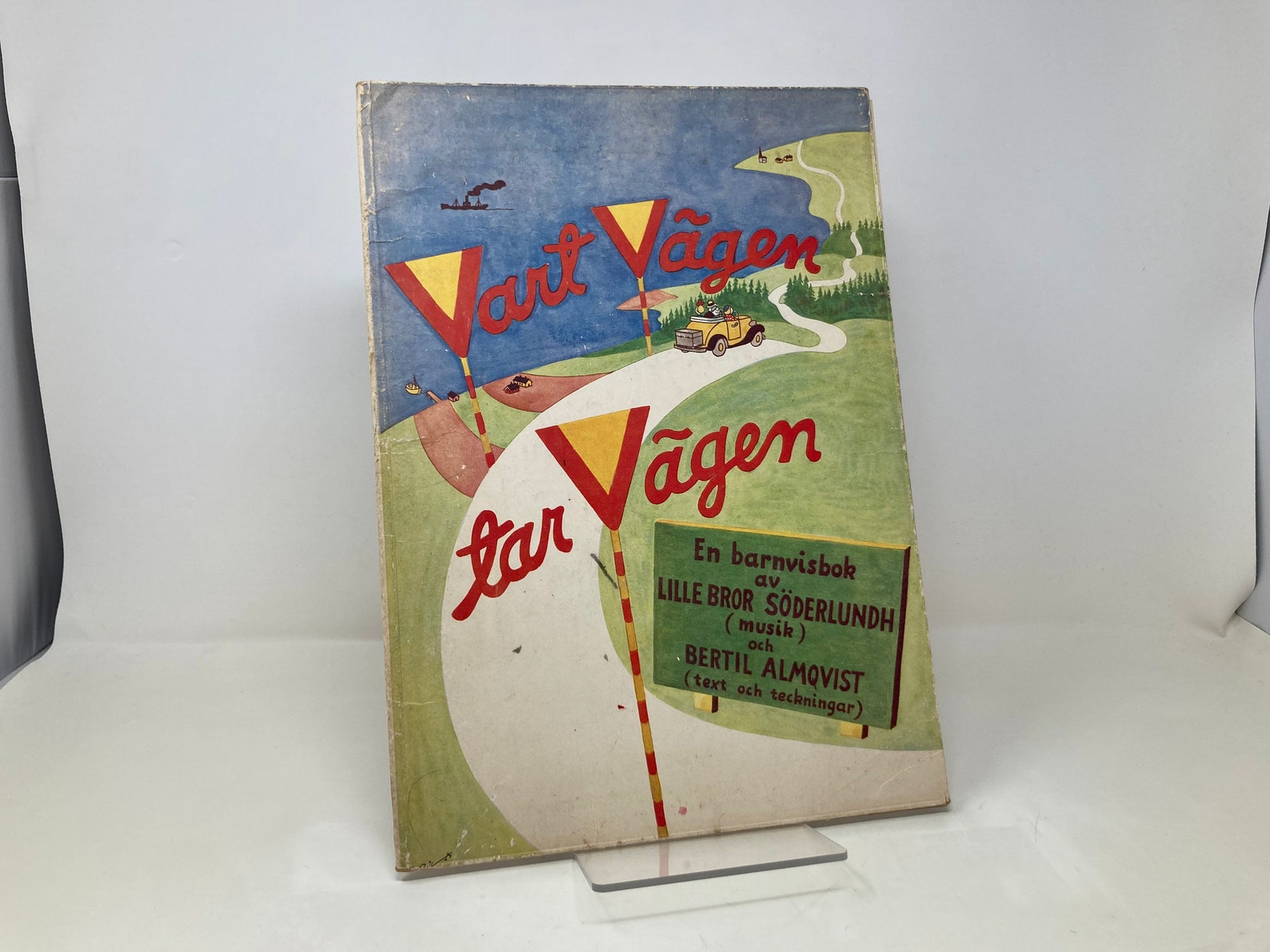 Vart Vagen Tar Vagen by Bertil Almqvist HC Hardcover 1st First VG Very ...