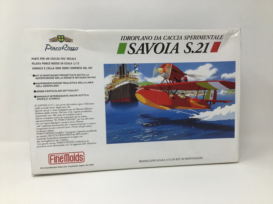 Fine Molds Savoia S.21 1/72 Scale Model Kit New in Box 131262 - Etsy