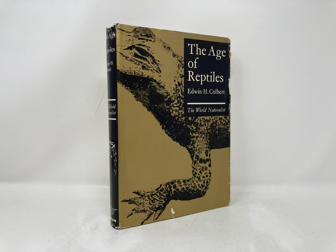 The Age of Reptiles by Edwin H. Colbert HC Hardcover First 1st Very ...