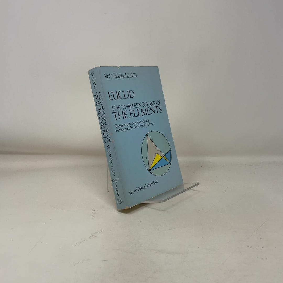 The Thirteen Books of the Elements, Vol. 1 by Euclid PB 2nd Edition ...