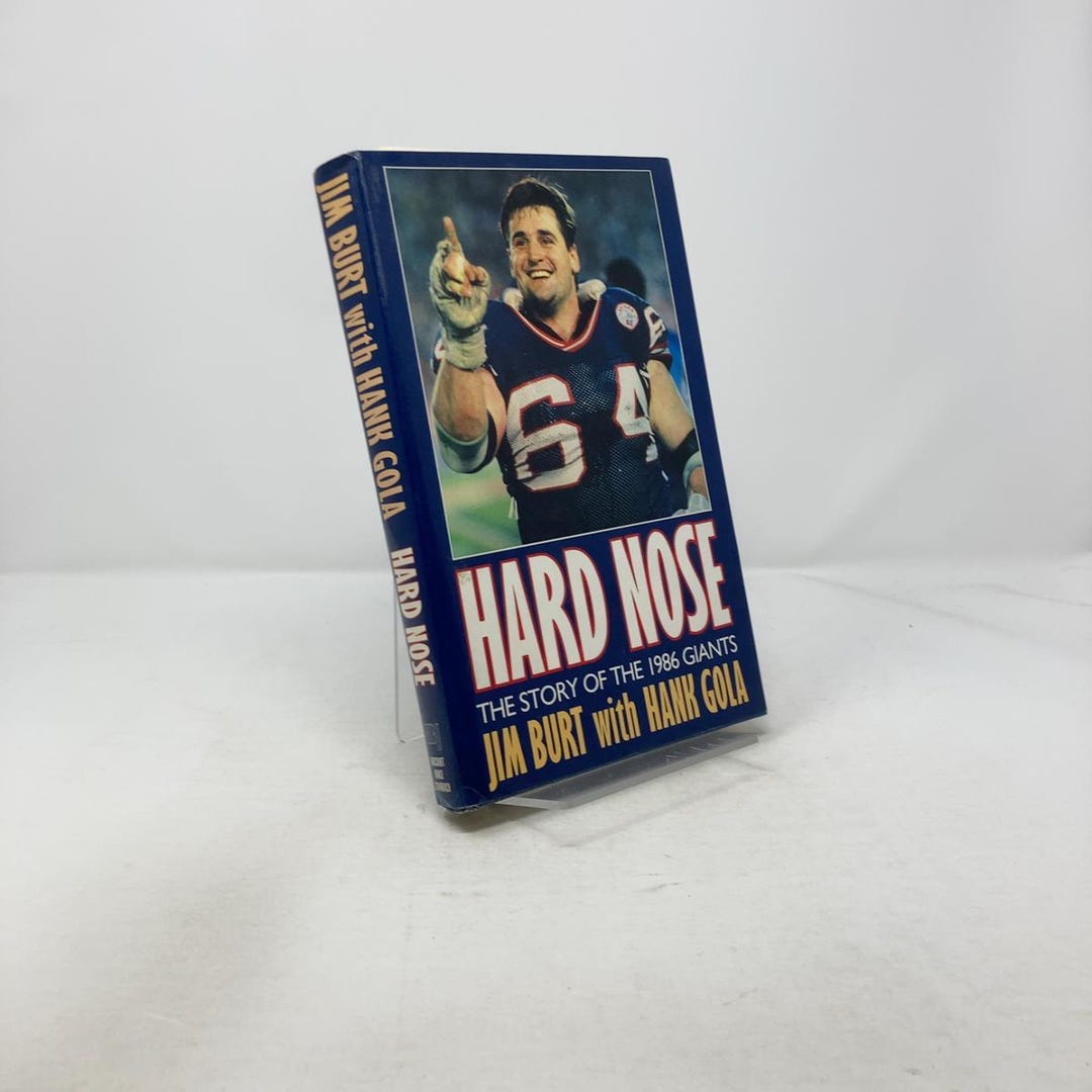 Hard Nose by Jim Burt HC First Edition Hardcover Very Good 1987 317041 ...