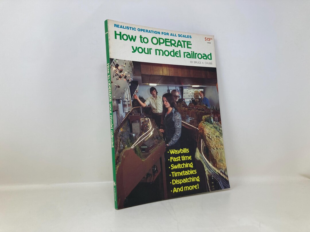 How to Operate Your Model Railroad by Bruce A. Chubb PB Paperback 1st ...