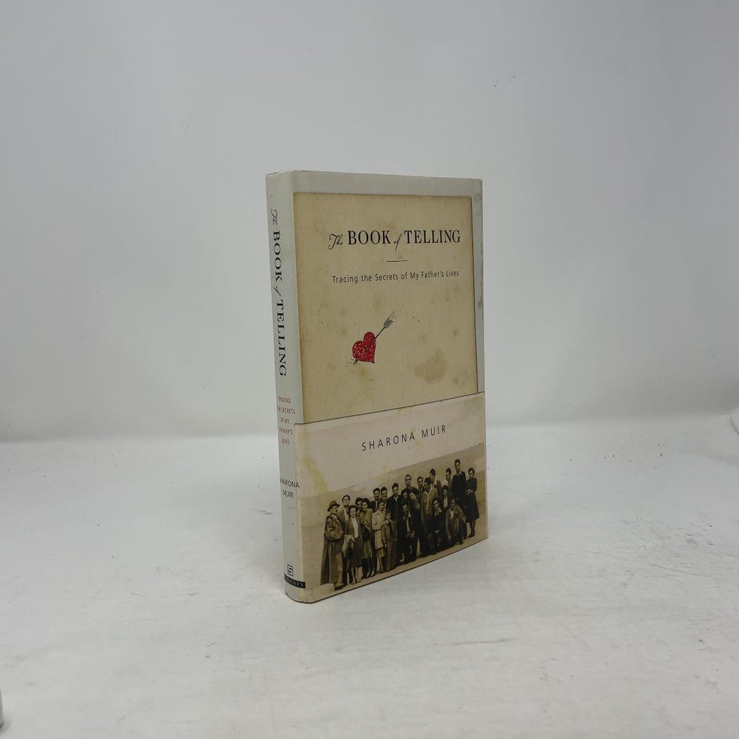 The Book of Telling by Sharona Muir HC First Edition Hardcover Like New ...