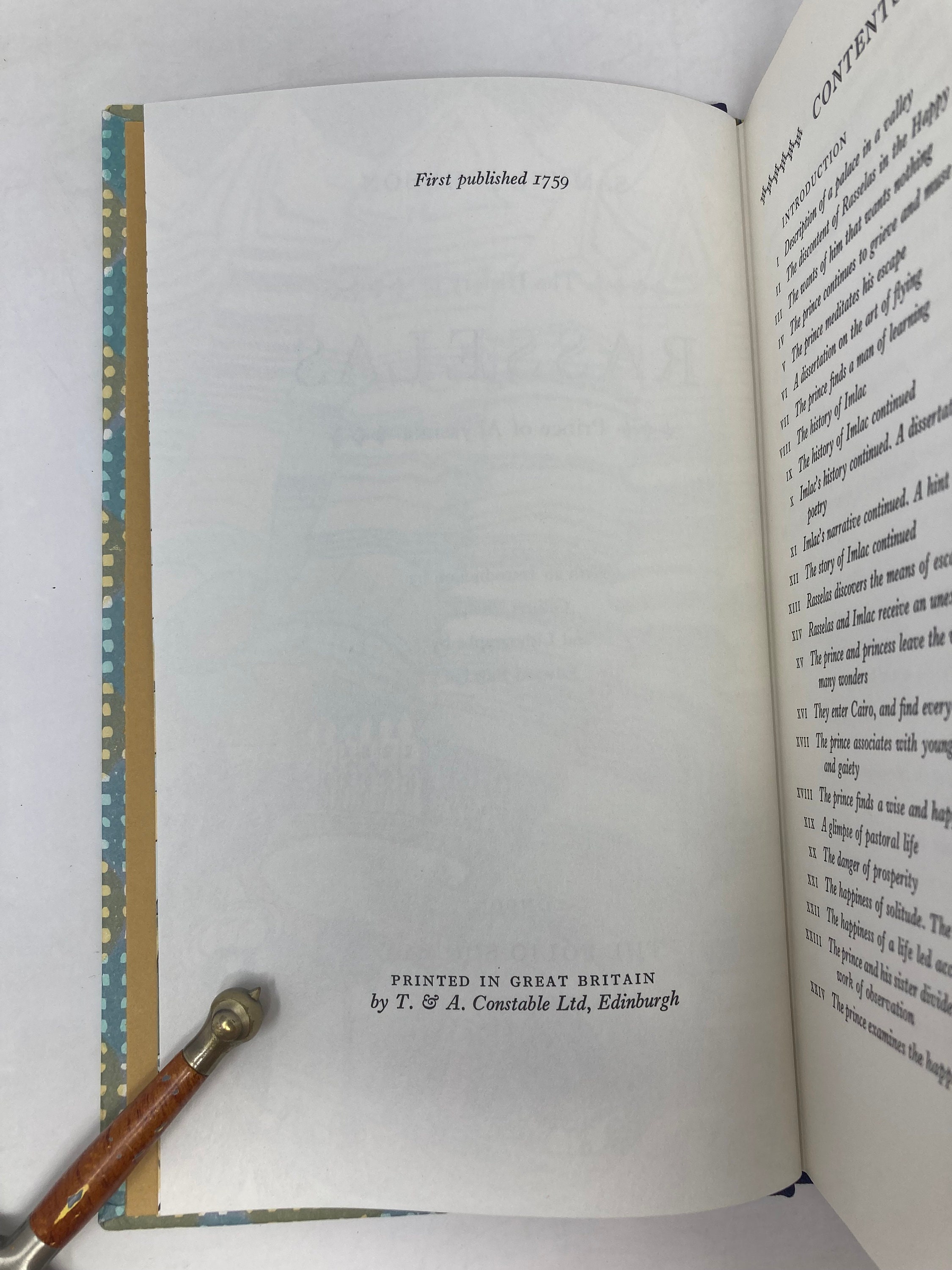 The History of Rasselas Prince of Abyssinia by Samuel Johnson - Etsy