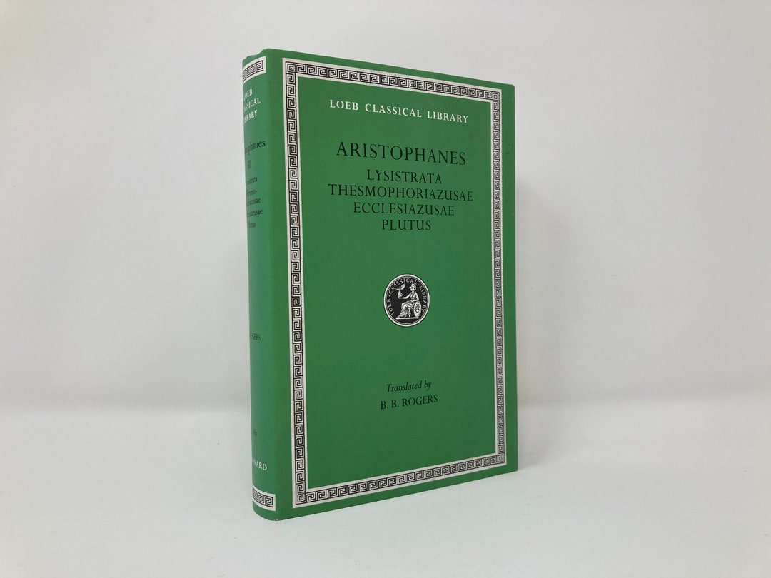 Loeb Classical Library Aristophanes: Lysistrata. - Etsy