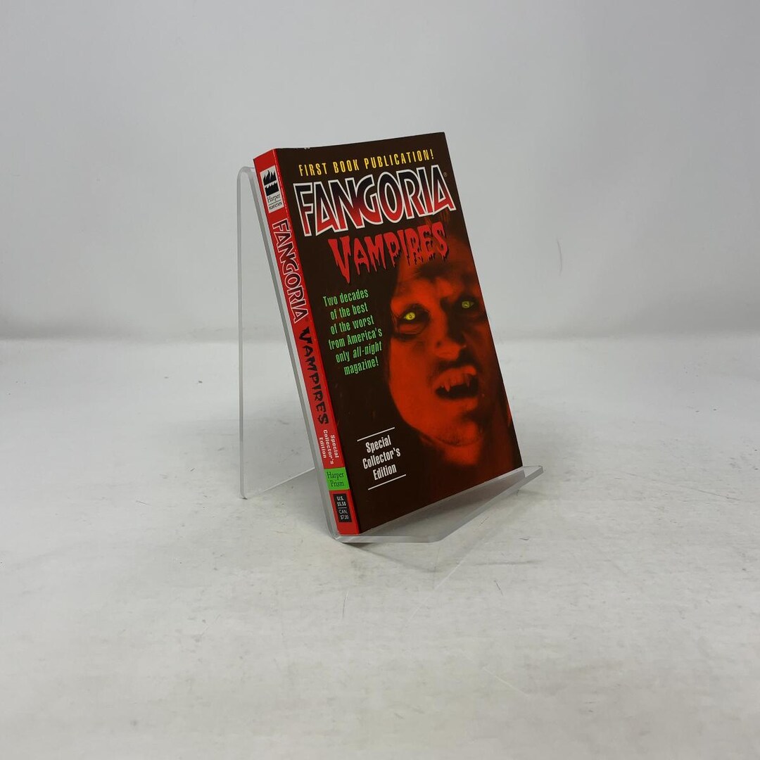 Fangoria Vampires by Tony Timpone PB First Thus Paperback Like New 1996 ...