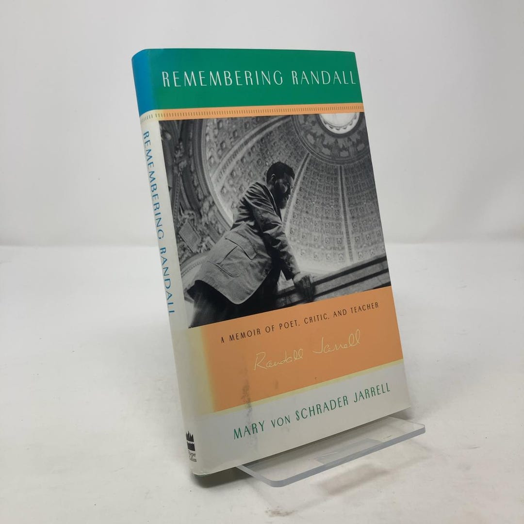 Remembering Randall by Mary Von Schrad Jarrell HC First Edition ...