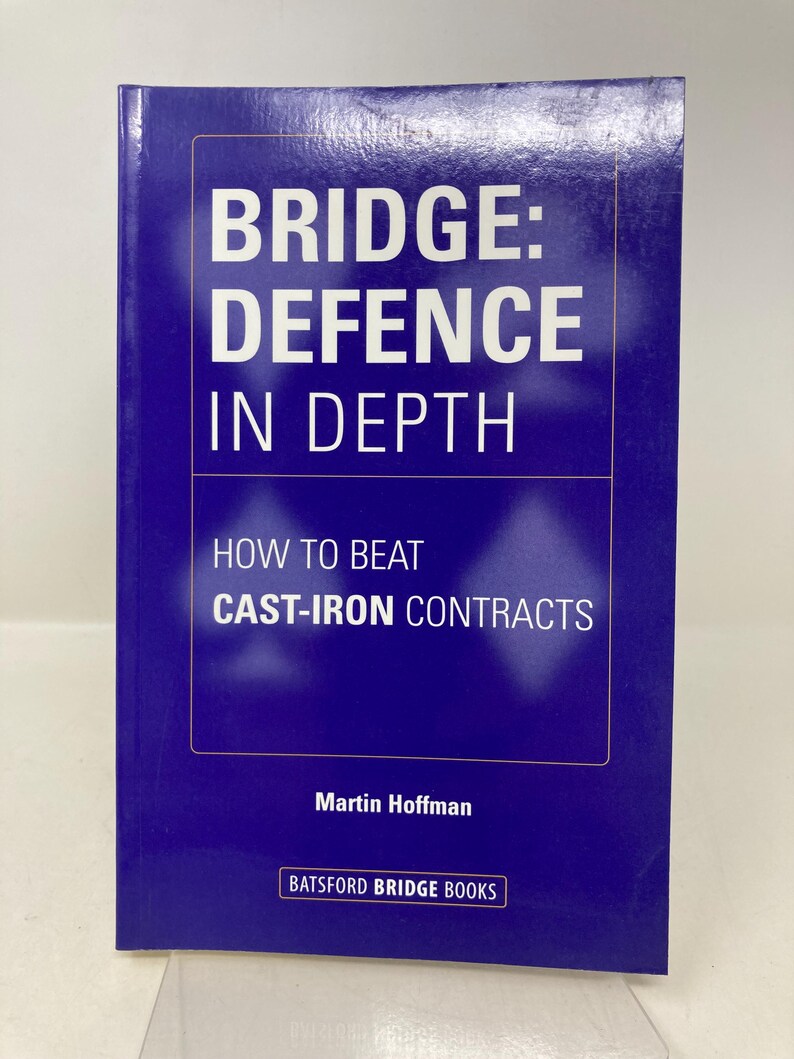 Bridge: Defense in Depth by Martin Hoffman PB Paperback 1st Thus LN ...