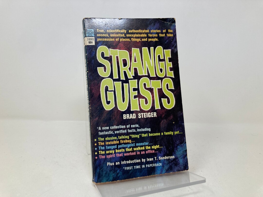 Strange Guests by Brad Steiger PB Paperback 1st Thus VG Very Good 1966 ...