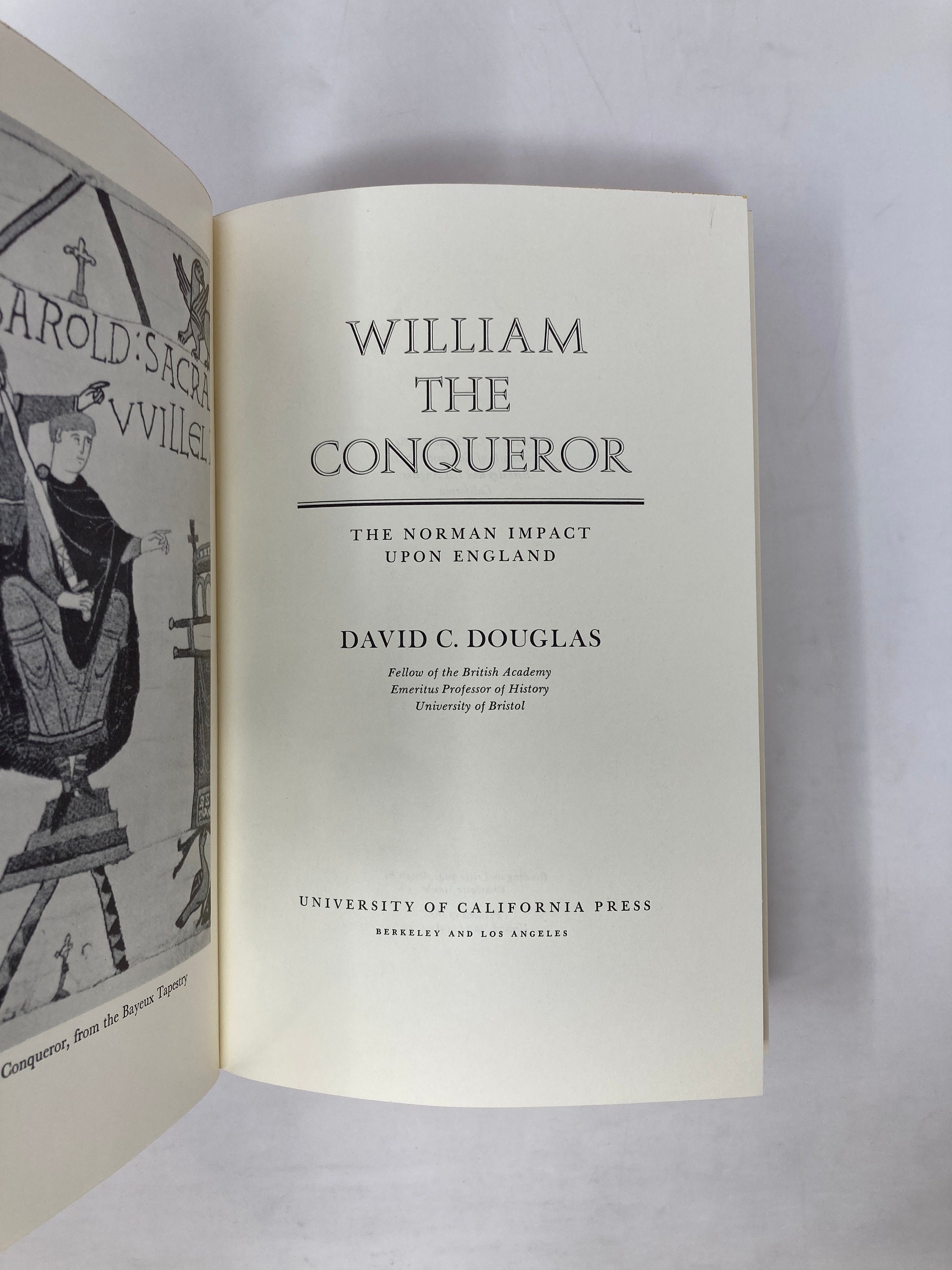William the Conqueror by David C. Douglas HC First Thus 1962 - Etsy