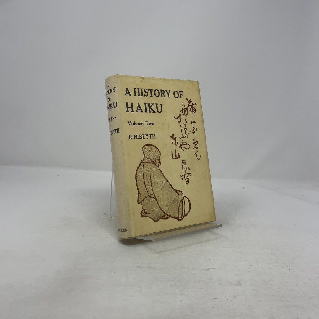 A History of Haiku Volume Two by R.H. Blyth HC First Edition Hardcover ...