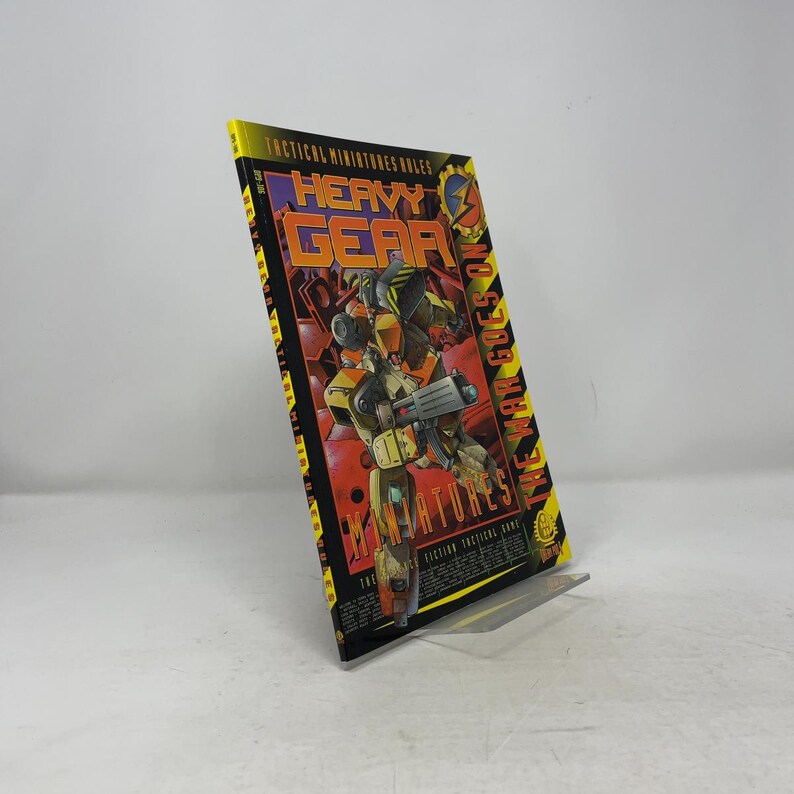 Heavy Gear Tactical Miniatures Rules by Dream Pod 9 PB First Edition ...