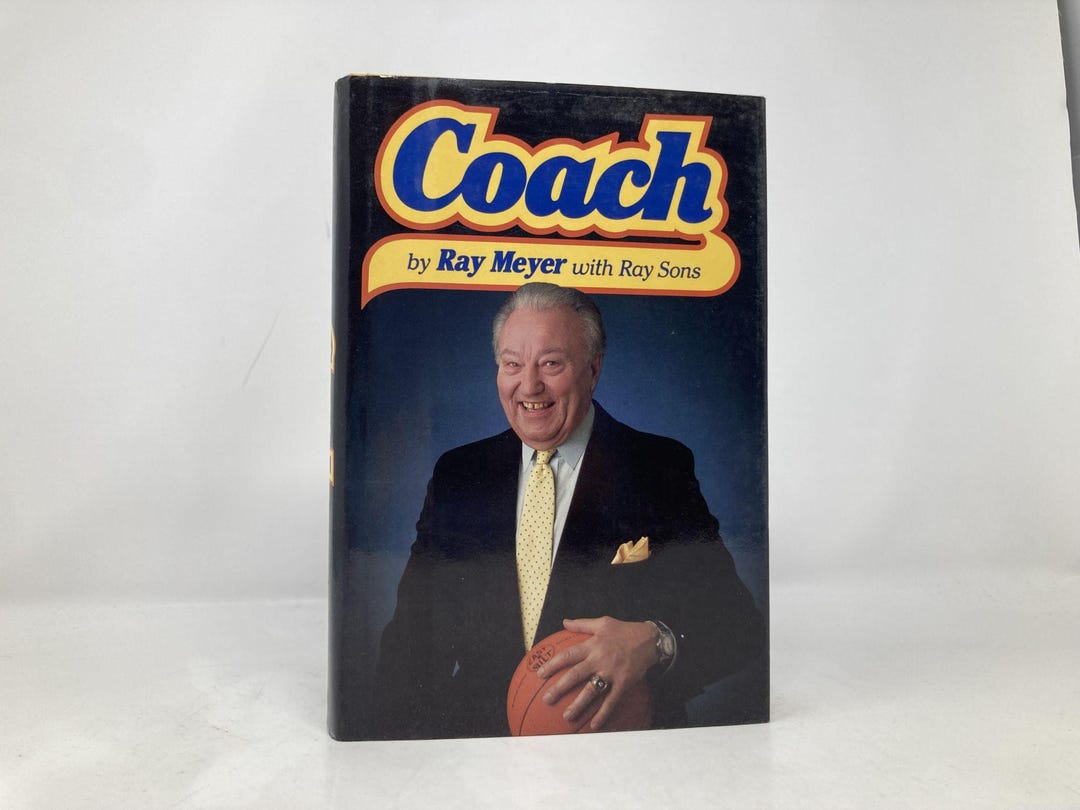 Coach by Ray Meyer HC Hardcover Very Good 1987 184481 - Etsy