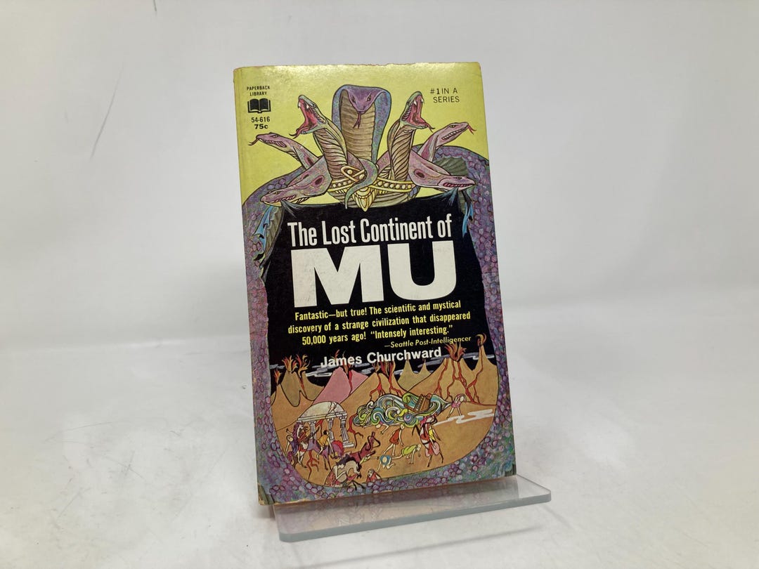 The Lost Continent of Mu by James Churchward PB Paperback First Thus ...