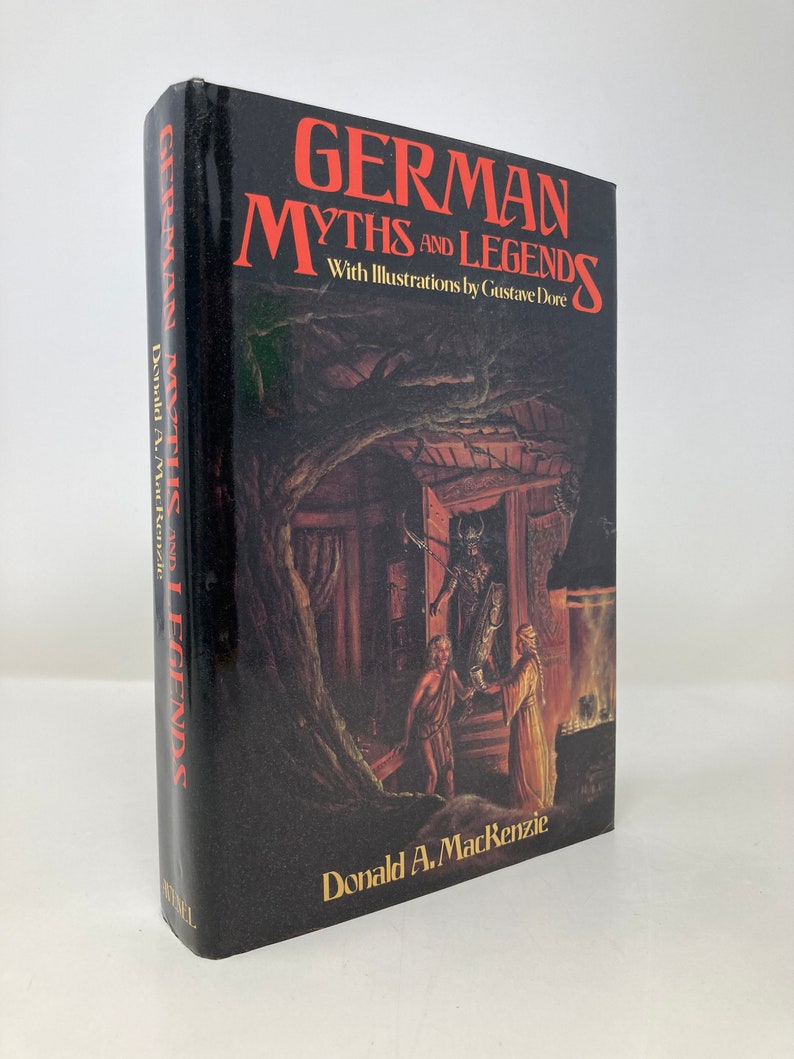 German Myths and Legends by Donald A. Mackenzie Hardcover HC First 1st ...