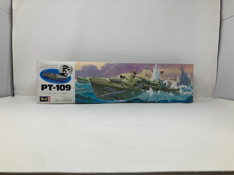 Revell PT-109 1/72 Scale Model Kit New in Box 130697 - Etsy