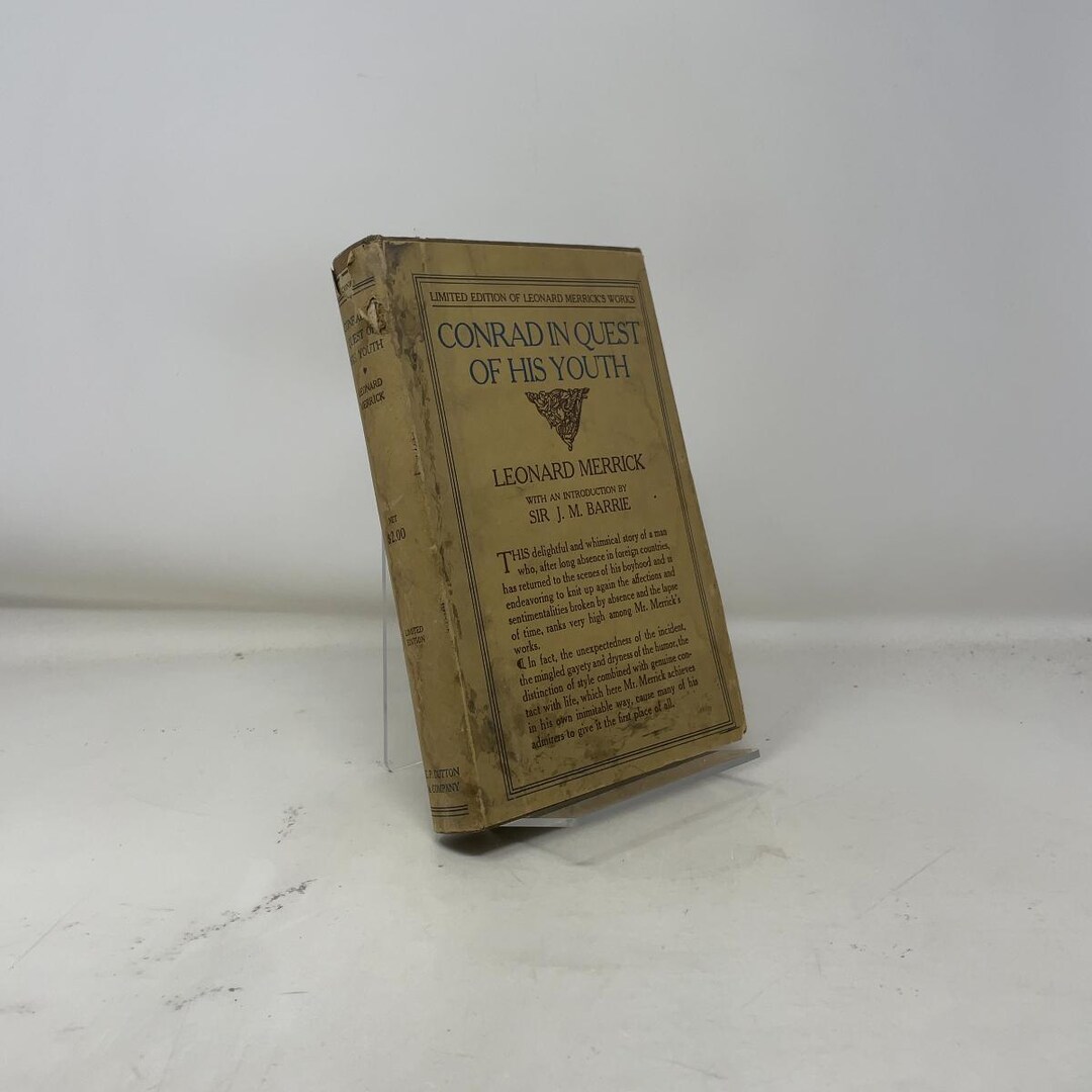 Conrad in Quest of His Youth by Leonard Merrick HC First Thus Hardcover ...