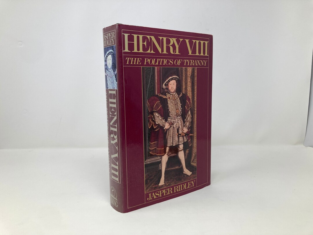 Henry VIII by Jasper Ridley HC First 1st VG 1985 140407 - Etsy