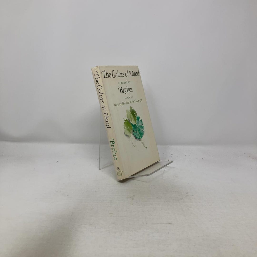 The Colors of Vaud by Bryher HC First Edition Hardcover Very Good 1969 ...