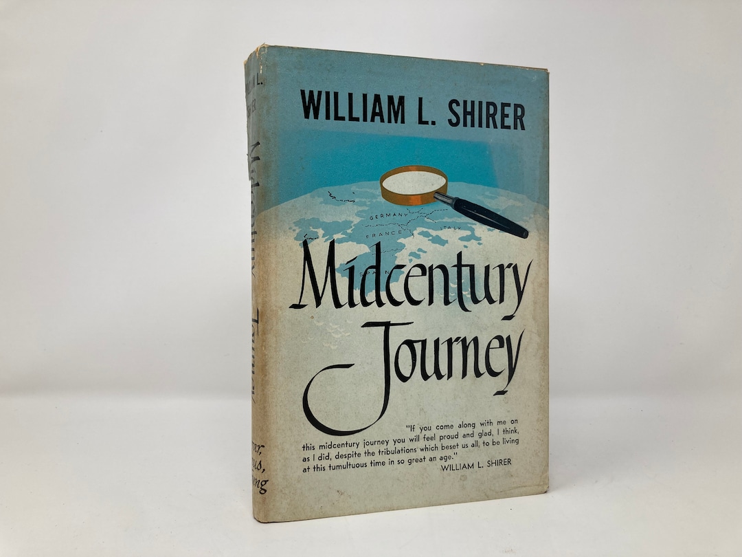Midcentury Journey by William Shirer HC Hardcover 1st First VG Very ...