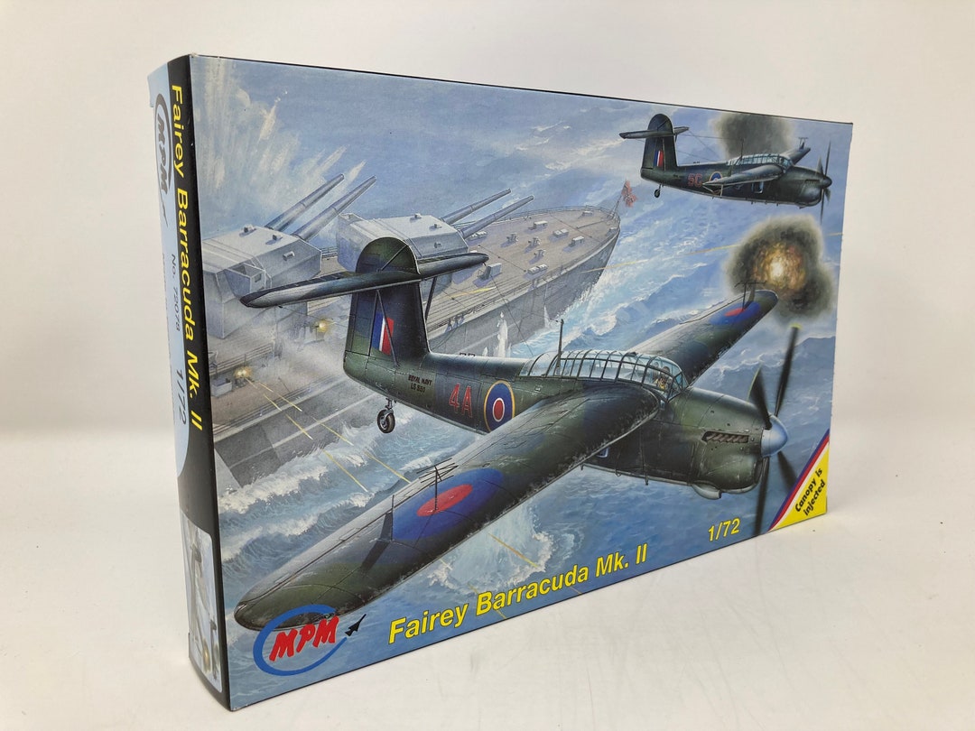 MPM Fairey Barracuda Mk. II 1/72 Scale Model Kit New in Box 146009 - Etsy