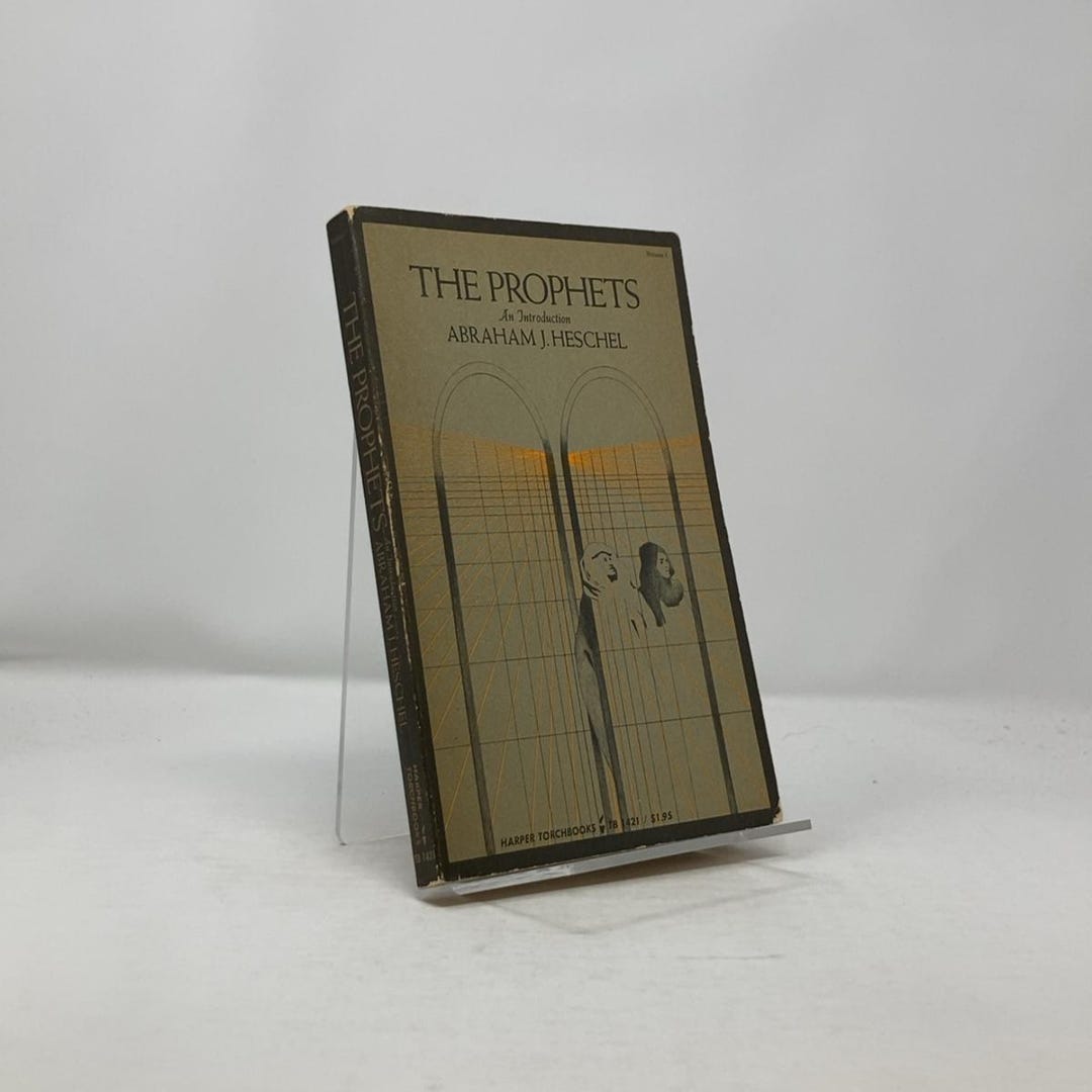 The Prophets by Abraham J. Heschel PB First Thus Paperback Very Good ...