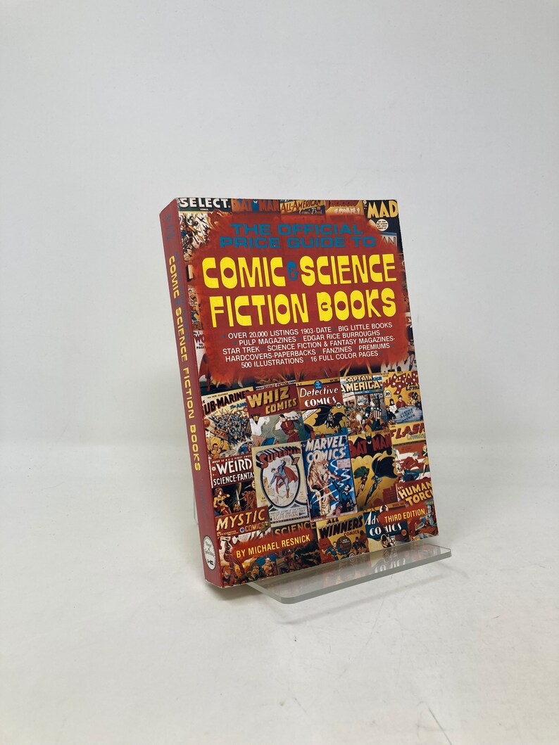 The Official Price Guide to Comic & Science Fiction Books by - Etsy