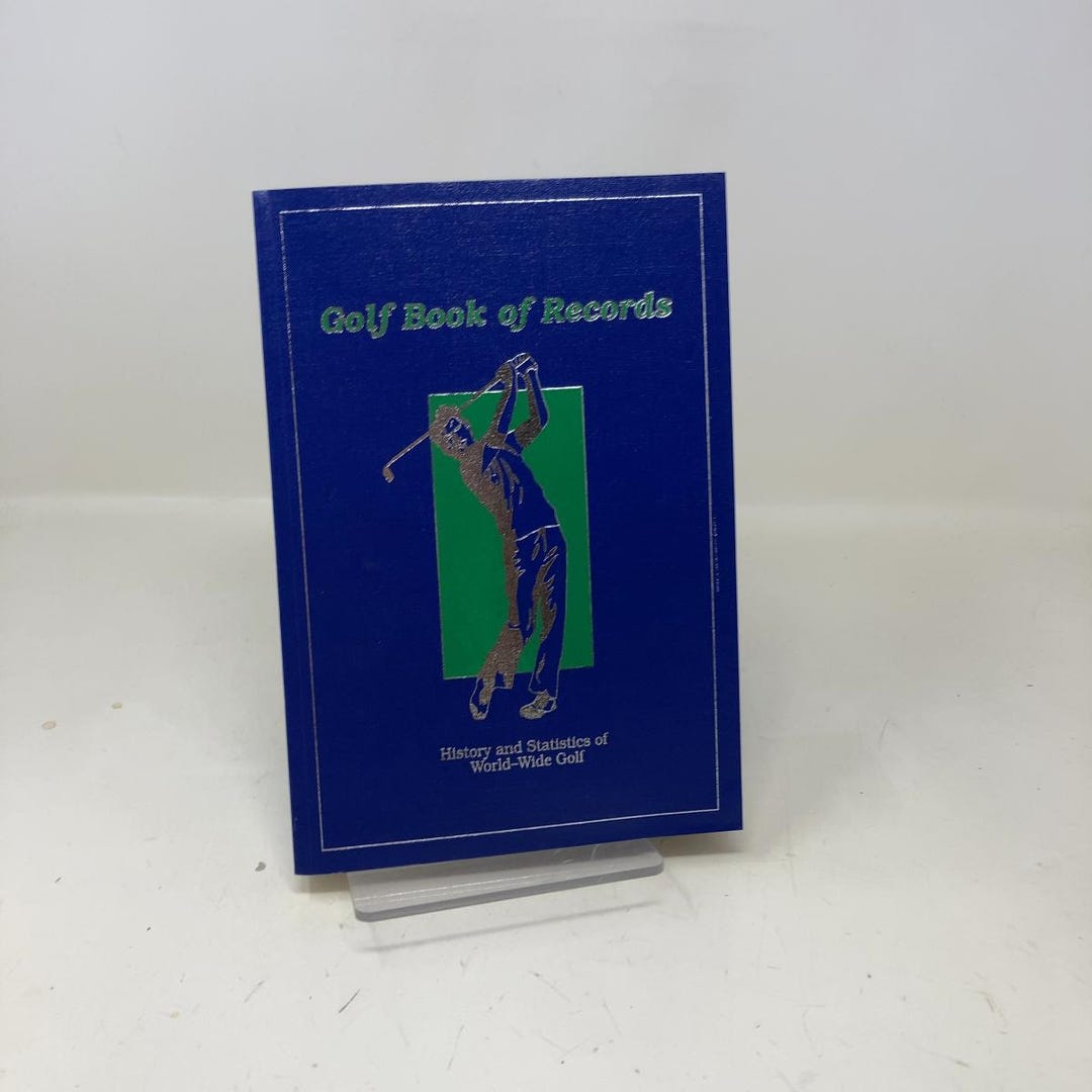 Golf Book of Records by Douglas Billian PB First Thus Paperback Like ...