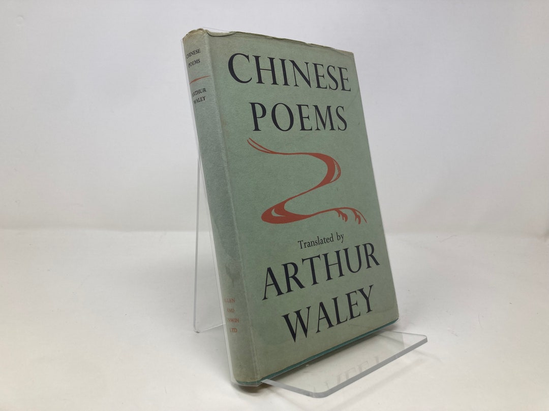 Chinese Poems by Arthur Waley HC Hardcover 1st First VG Very Good 1946 ...