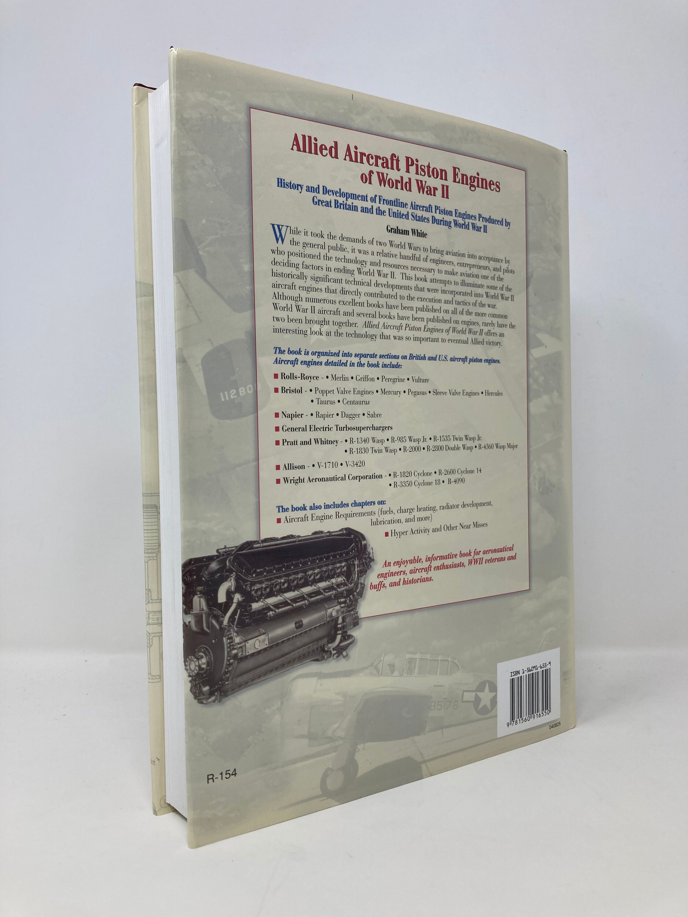 Allied Aircraft Piston Engines of WWII by Graham White HC Hardcover 1st ...