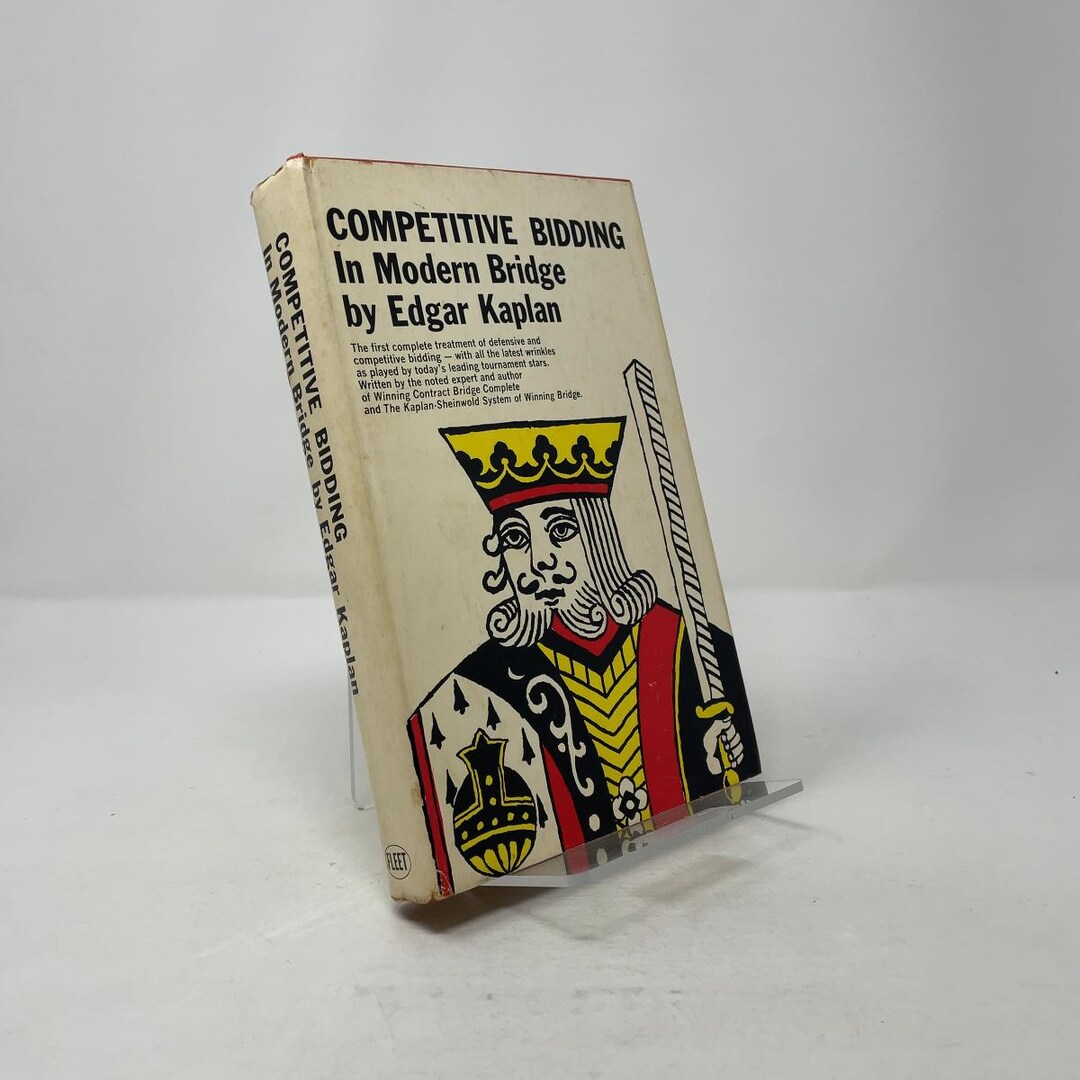 Competitive Bidding in Modern Bridge by Edgar Kaplan HC First Edition ...