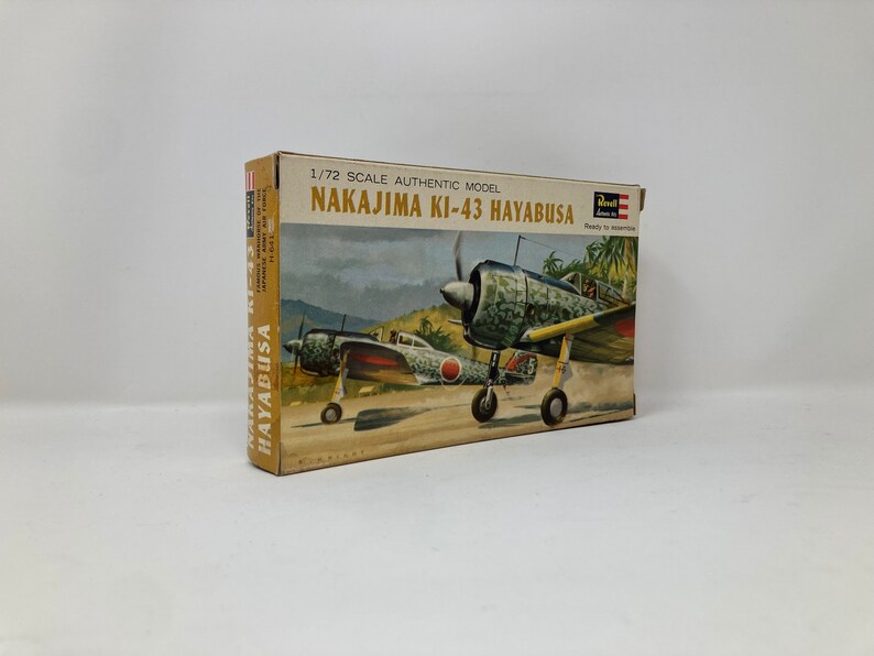 Revell Nakajima KI-43 Hayabusa 1/72 Scale Model Kit New in Box 131347 ...
