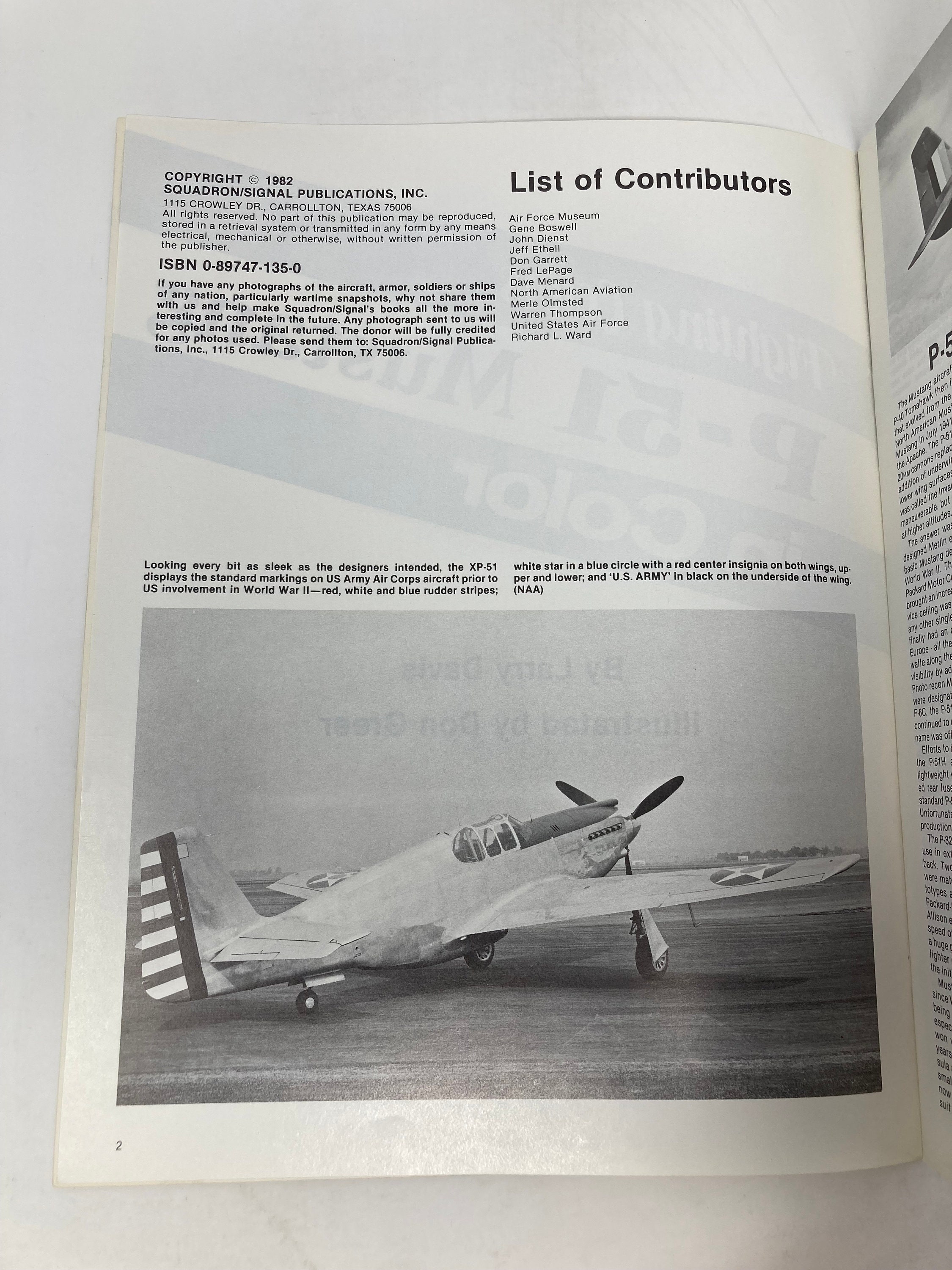 P-51 Mustang in Color Fighting Colors Series 6505 by Larry - Etsy