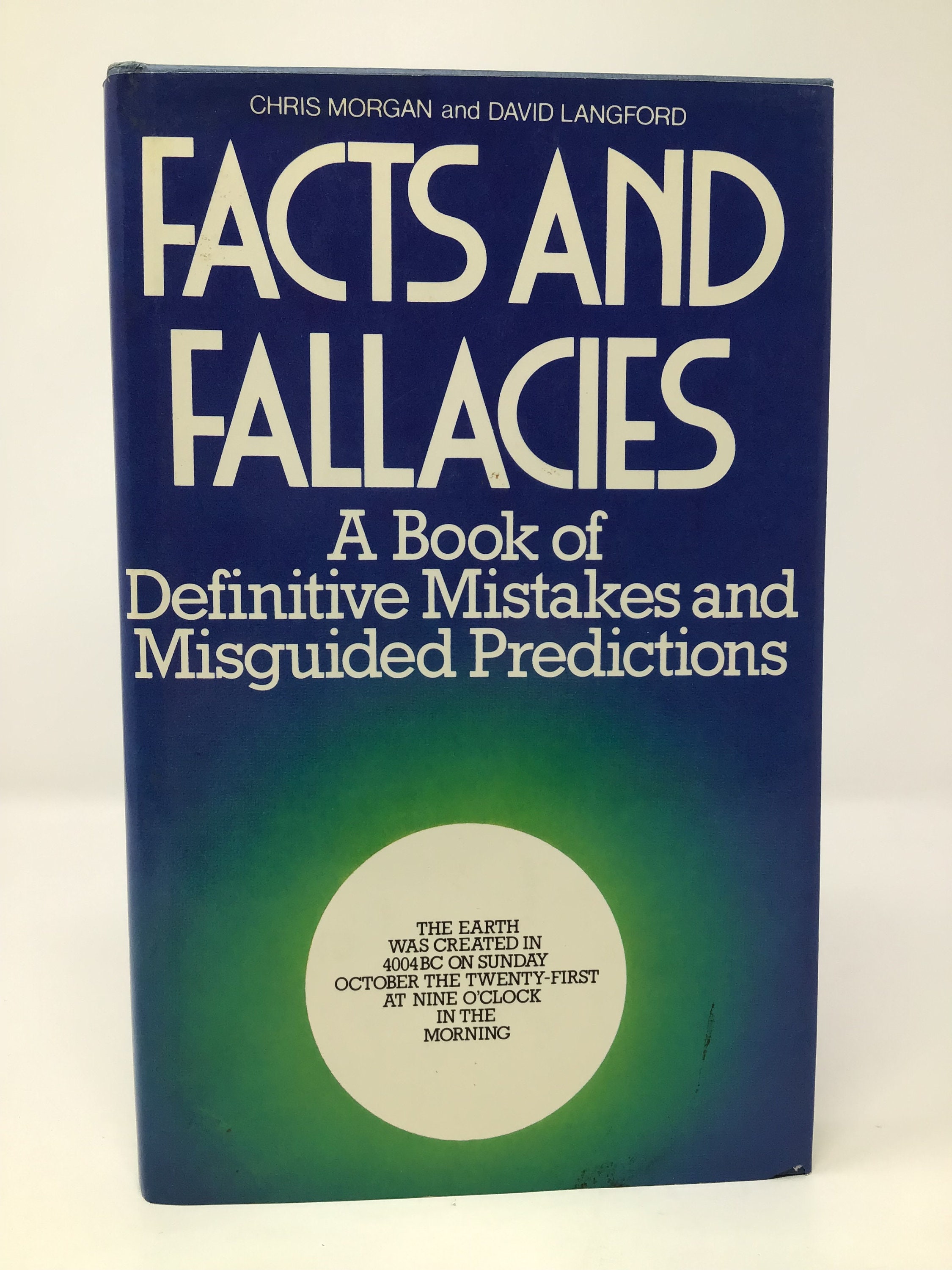 Facts and Fallacies by Chris Morgan HC Hardcover 1st First VG Very Good ...