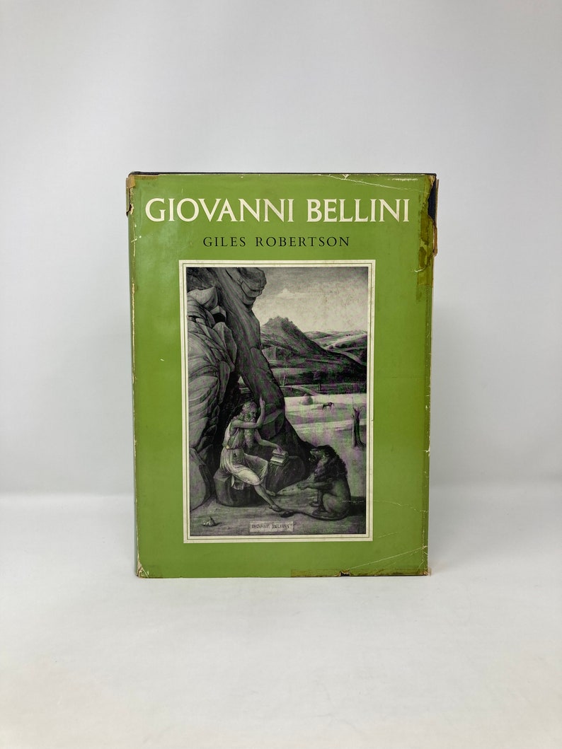 Giovanni Bellini by Giles Robertson HC First 1st VG 1968 122019 - Etsy