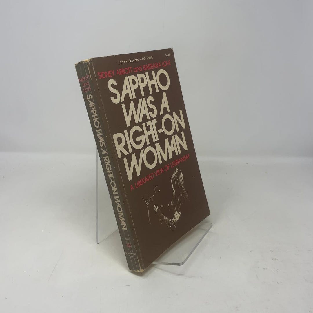 Sappho Was a Right on Woman by Sidney Abbott PB First Thus Paperback ...