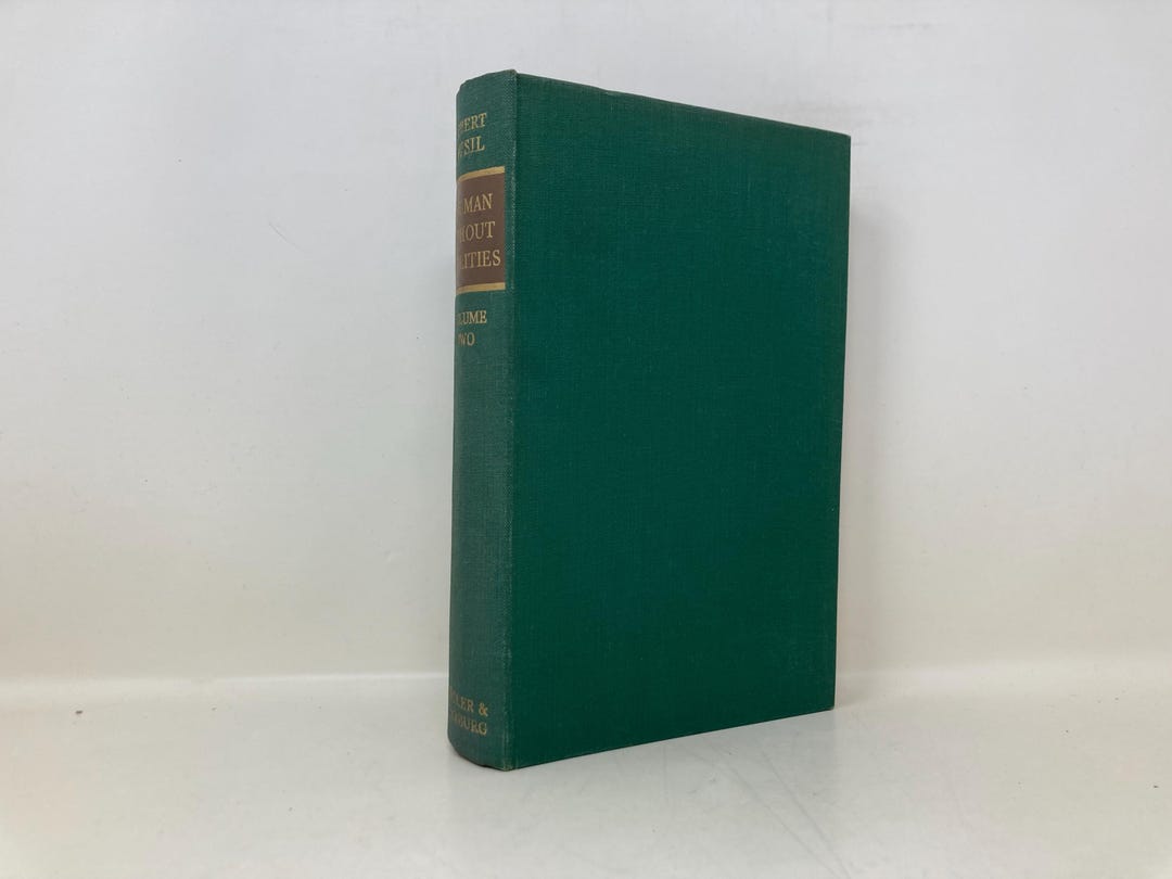 The Man Without Qualities Vol. II by Robert Musil HC Hardcover 1st ...