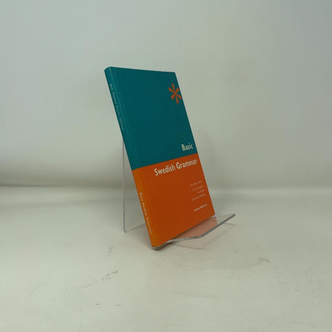Basic Swedish Grammar by Beite Hildeman HC 3rd Edition Hardcover Very ...