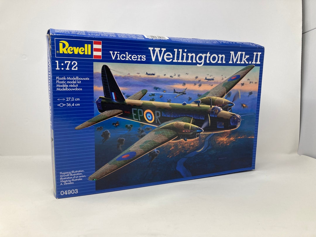 Revell Vickers Wellington Mk.ii 1/72 Scale Model Kit New in Box 140161 ...