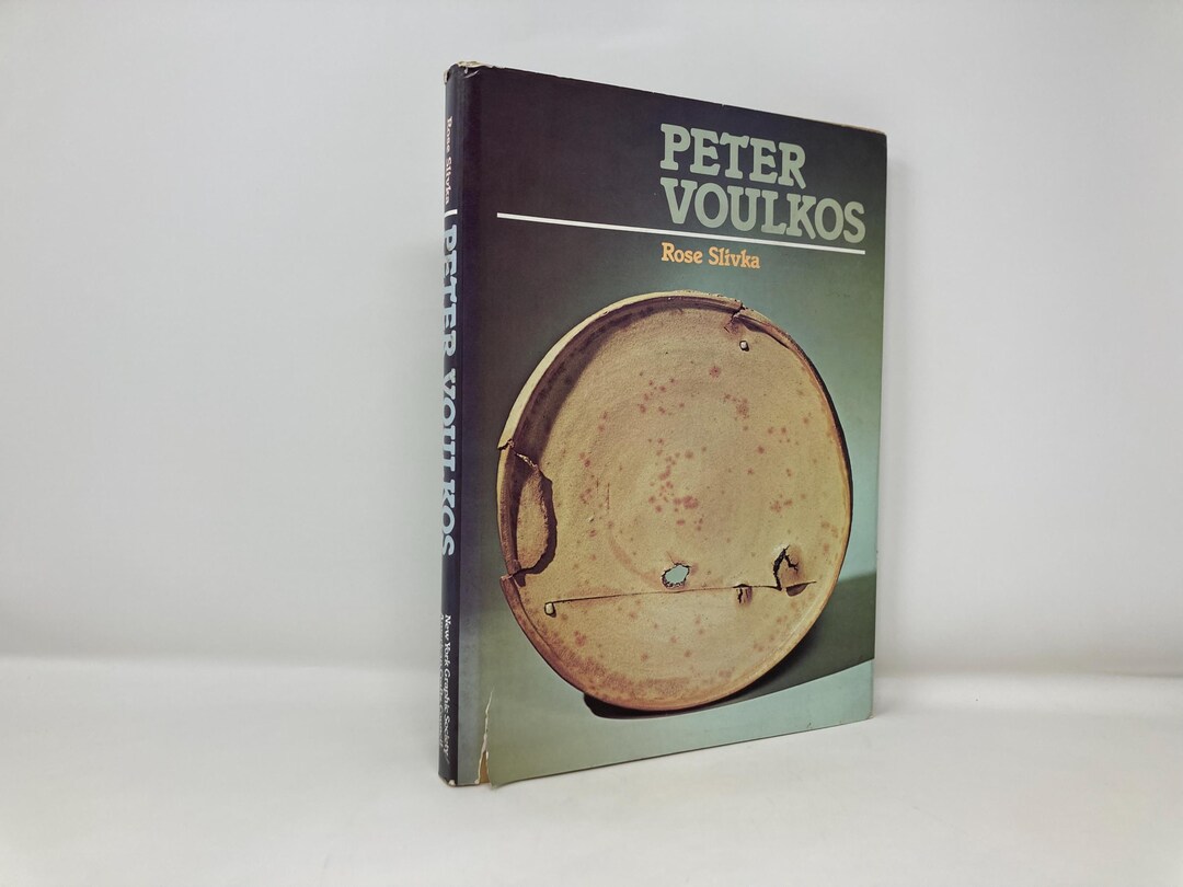 Peter Voulkos by Rose Slivka HC Hardcover First 1st Very Good 1978 ...