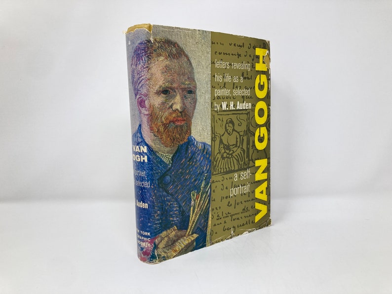 Van Gogh: A Self-portrait by Vincent Van Gogh HC Hardcover 1st First VG ...