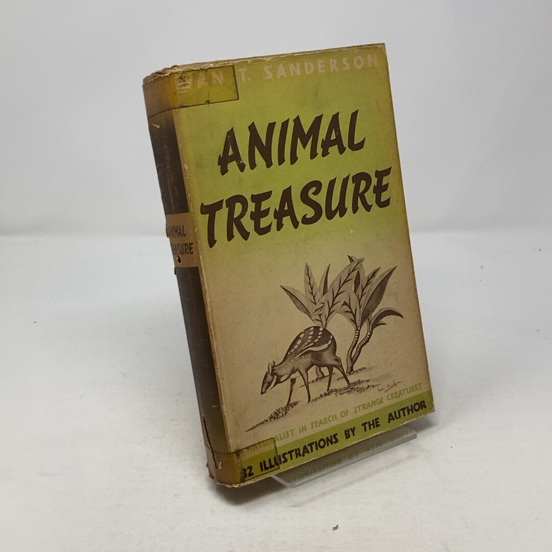 Animal Treasure by Ivan T. Sanderson HC First Edition Hardcover Very ...