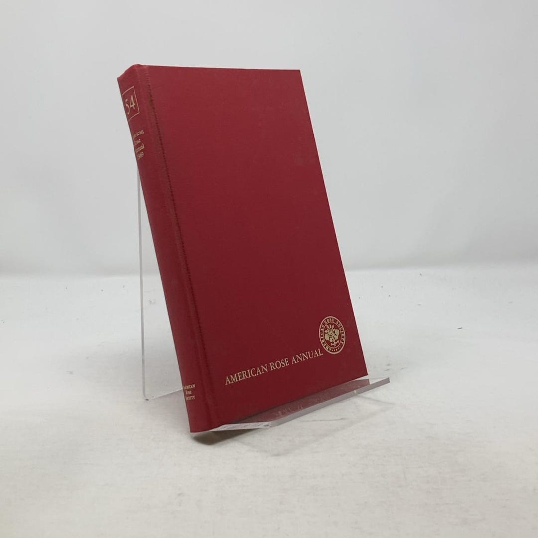 American Rose Annual 1969 by O. Keister Evans HC First Edition ...