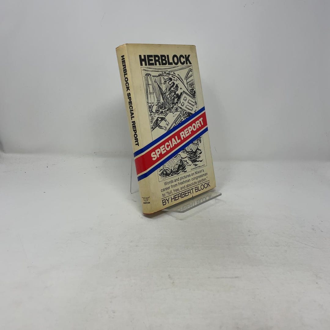 Herblock Special Report by Herbert Block HC First Edition Hardcover ...