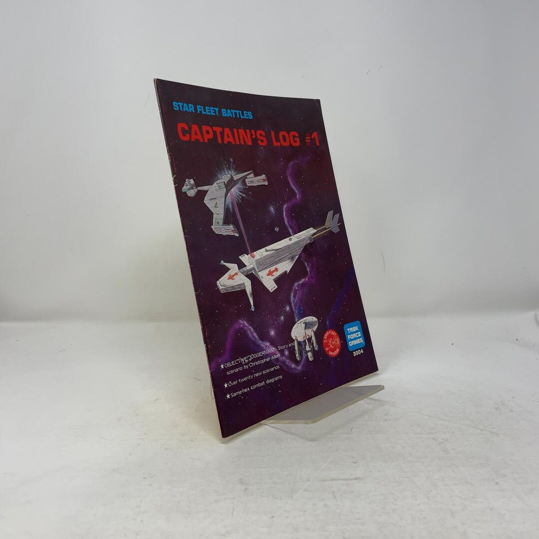 Star Fleet Battles Captain's Log #1 by Stephen V. Cole PB First Edition ...