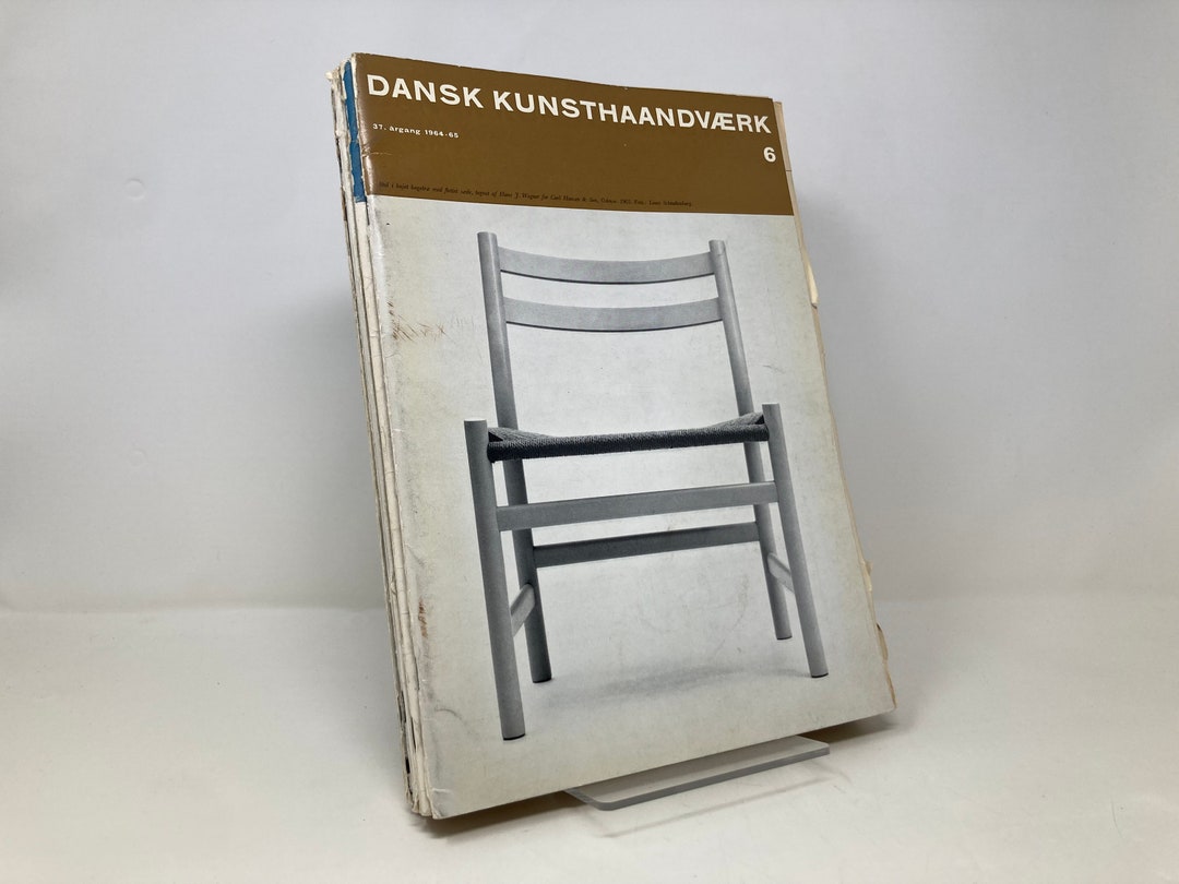 Set of 7 Issues of Dansk Kunsthaandvaerk Magazine 1963-1966 by Various ...