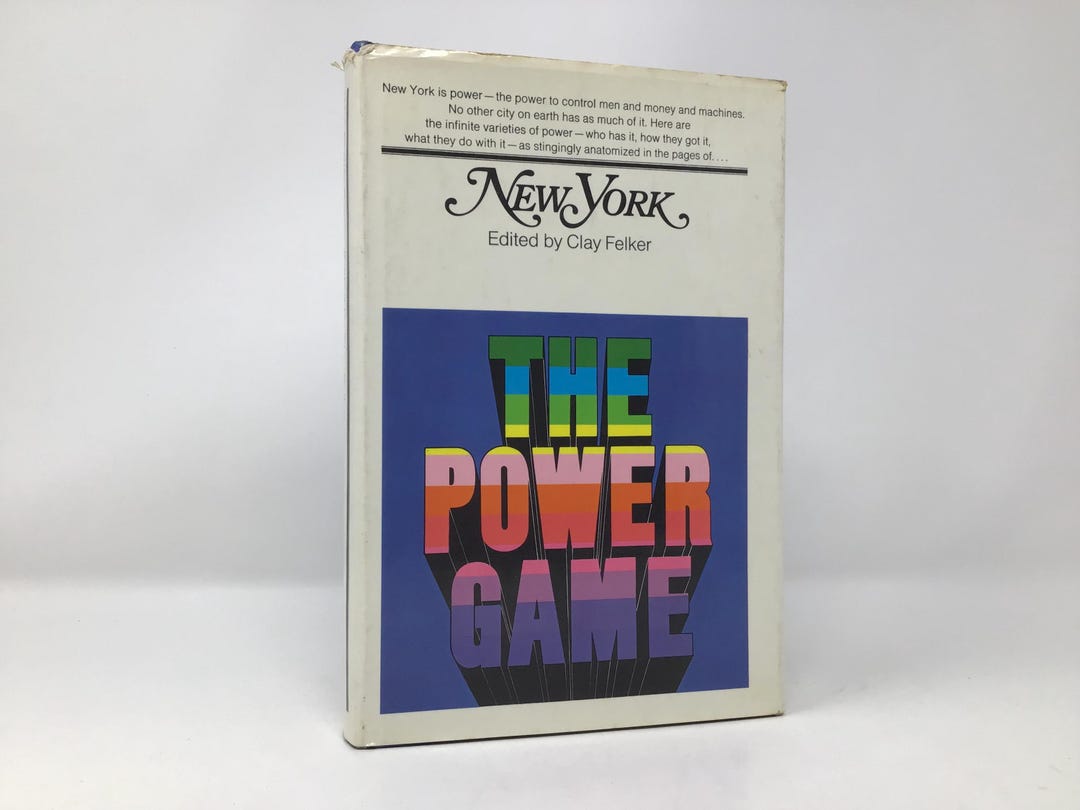 The Power Game by Clay Felker HC Hardcover 1st First VG Very Good 1969 ...
