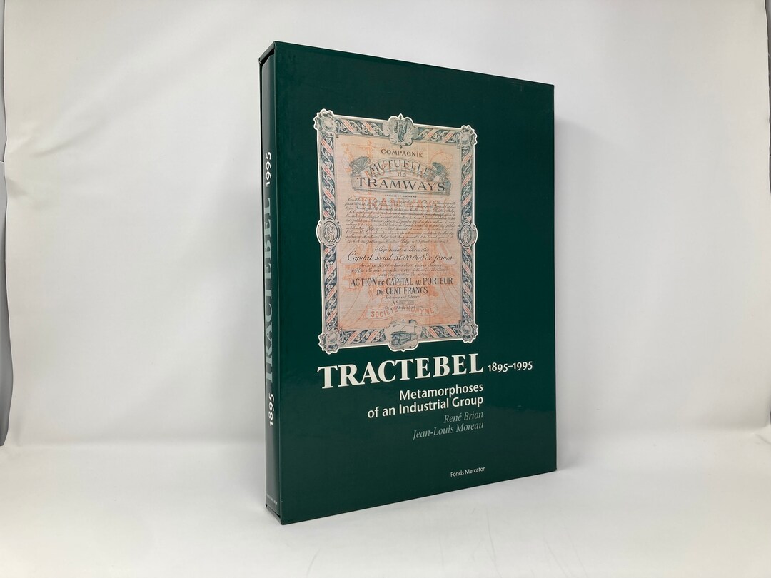 Tractebel 1895-1995 by Rene Brion HC Hardcover 1st First LN Like New 1995 135373 - Etsy