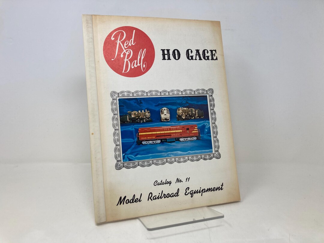 Red Ball: Ho Gage Catalog 11 PB Paperback 1st First VG Very Good 1969 ...